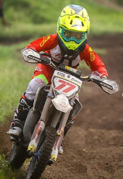 Spirit Baskoro #77, Crosser Cilik yang Tidak Menyerah meski Sempat ...